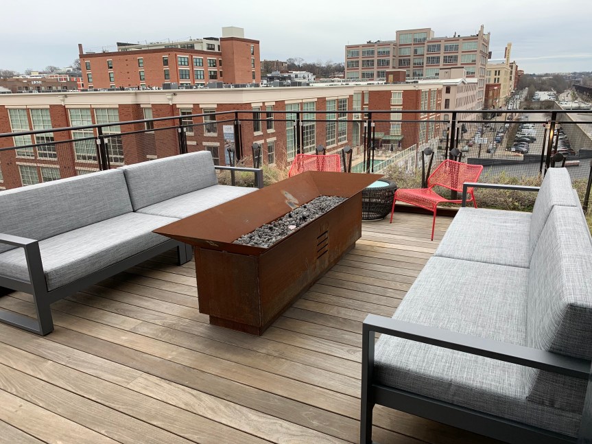 Roof Inspiration – Fire Pit – Richmond Cohousing